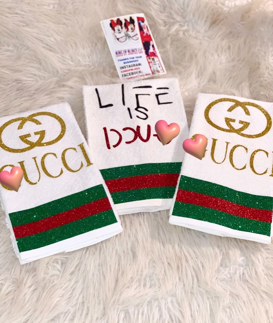 Custom Hand Towels - Etsy