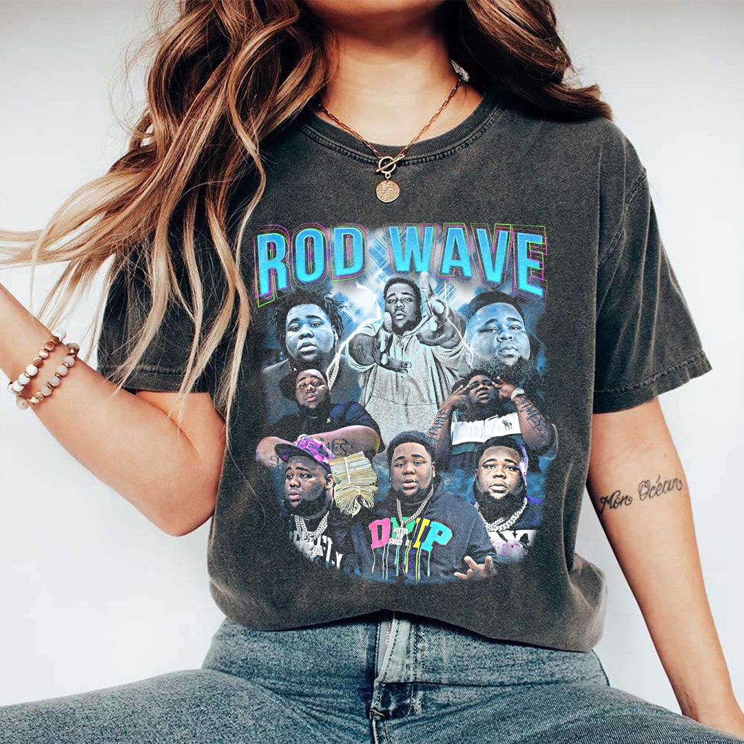 Rod Wave Shirt, Rod Wave Tee, Bootleg Rod Wave Graphic Tee, Concert ...