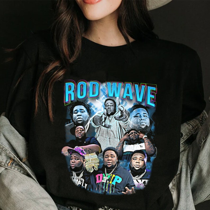 Rod Wave Shirt, Rod Wave Tee, Bootleg Rod Wave Graphic Tee, Concert ...