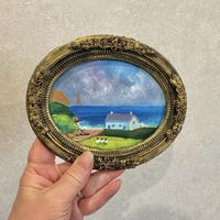 Doolin Print From an OOAK Oil Painting Ireland,matted and Ready to ...