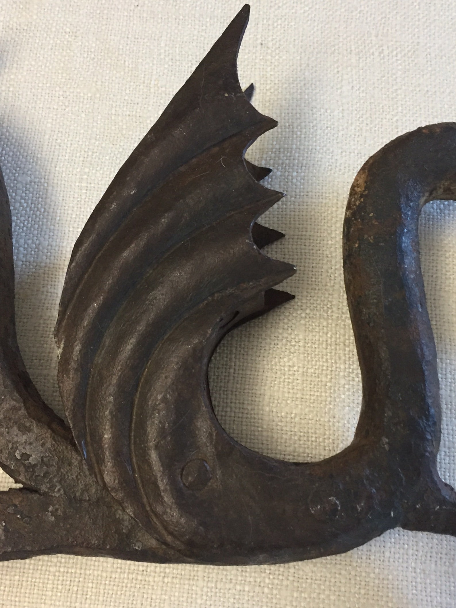 Antique Iron Dragon Bracket English - Etsy