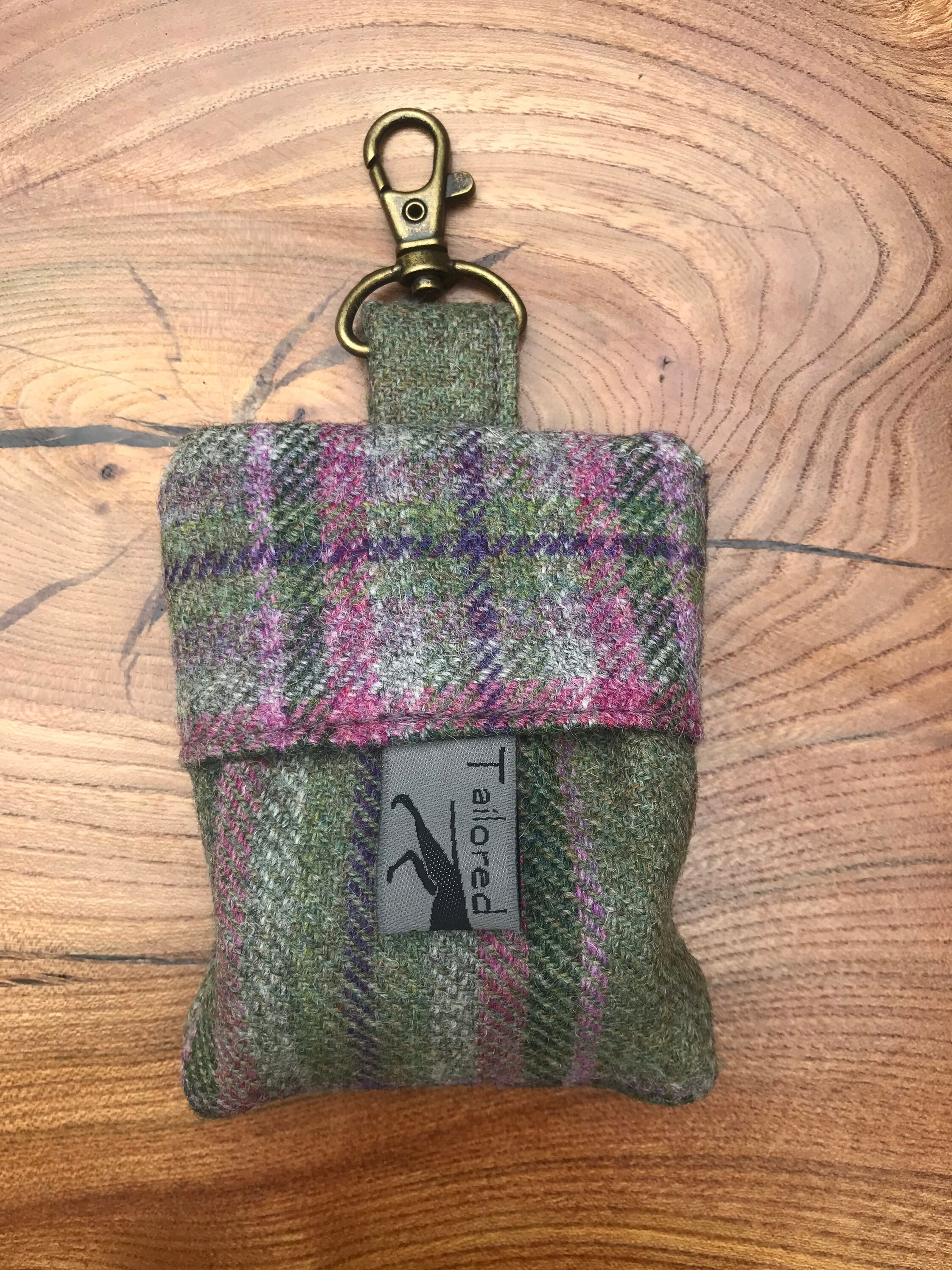 Tweed Poop Bag Dispenser - Etsy