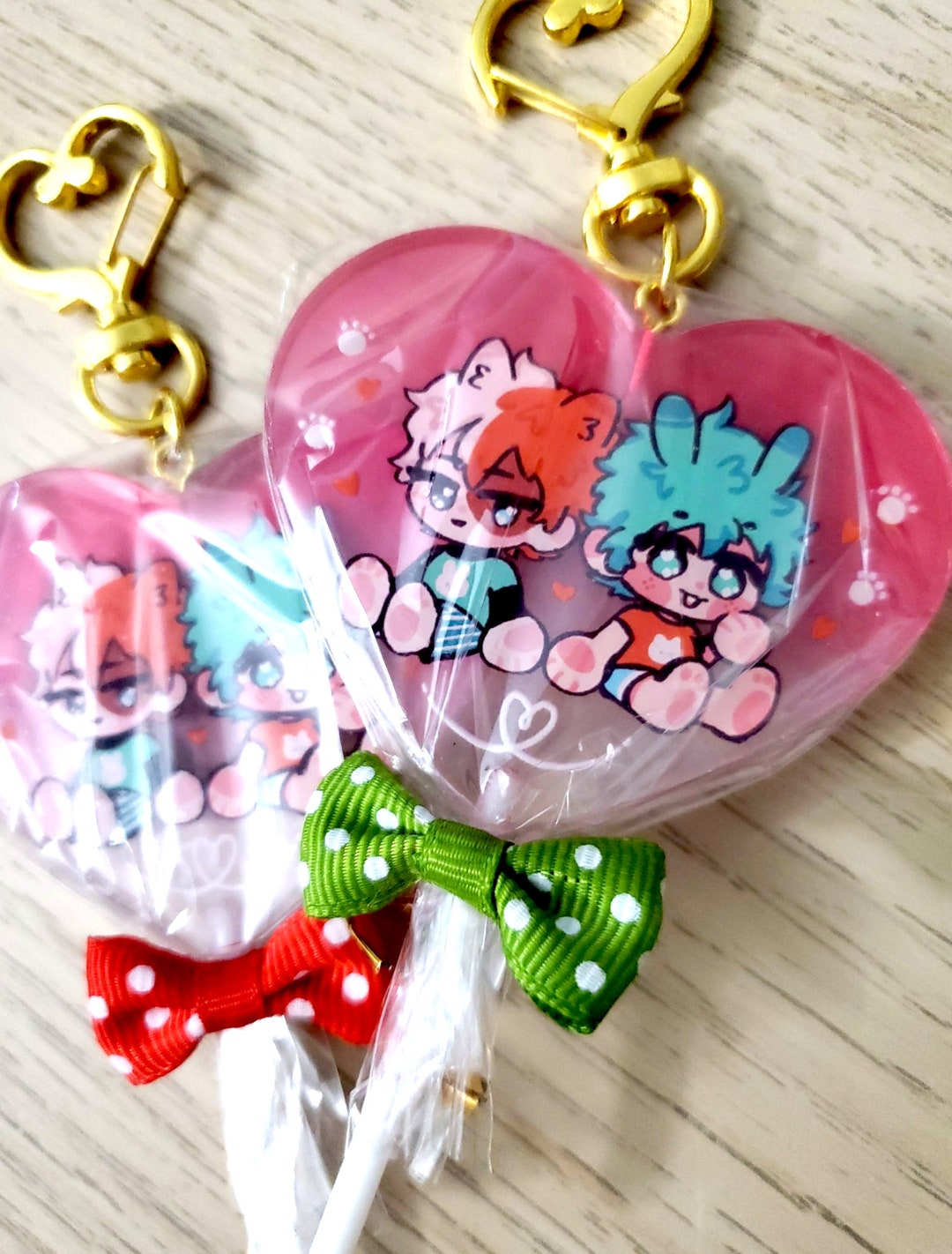 Cute Lollipop Keychain - Etsy