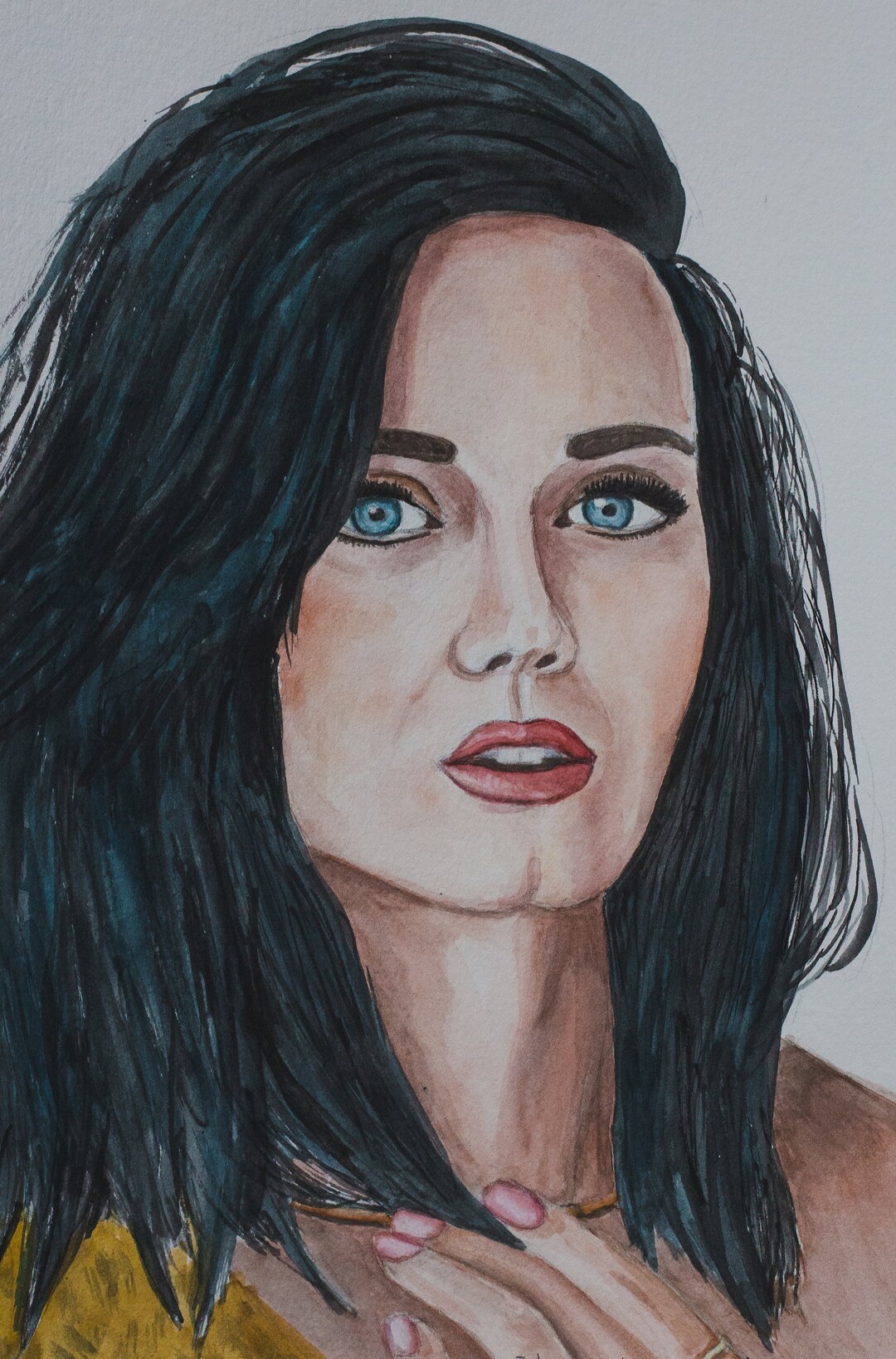 Katy Perry. Portrait by Me - Etsy