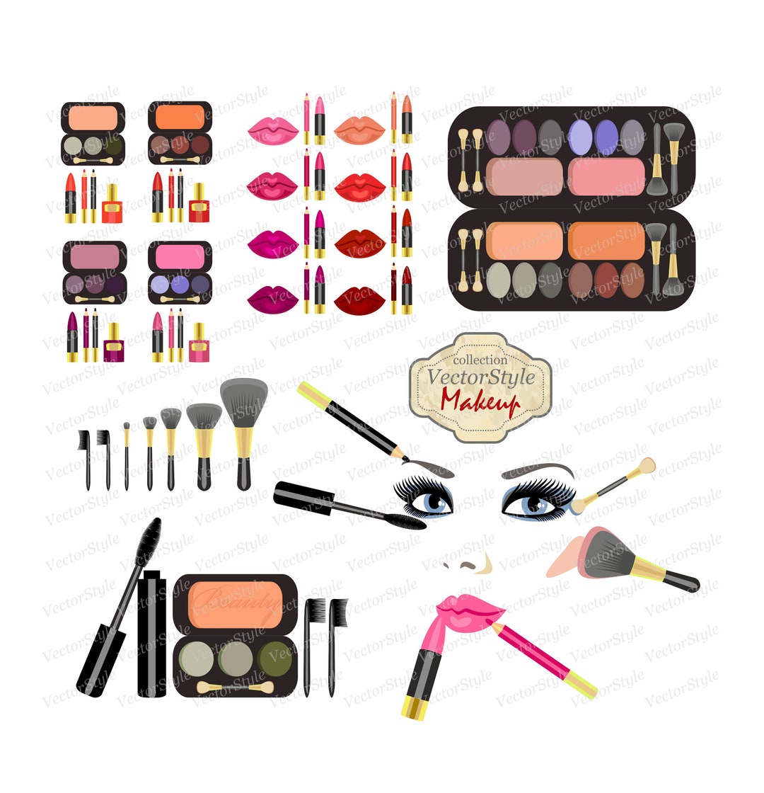 Eye Svg Makeup Clipart Planner Beauty Clip Vector Illustration Eyelash ...