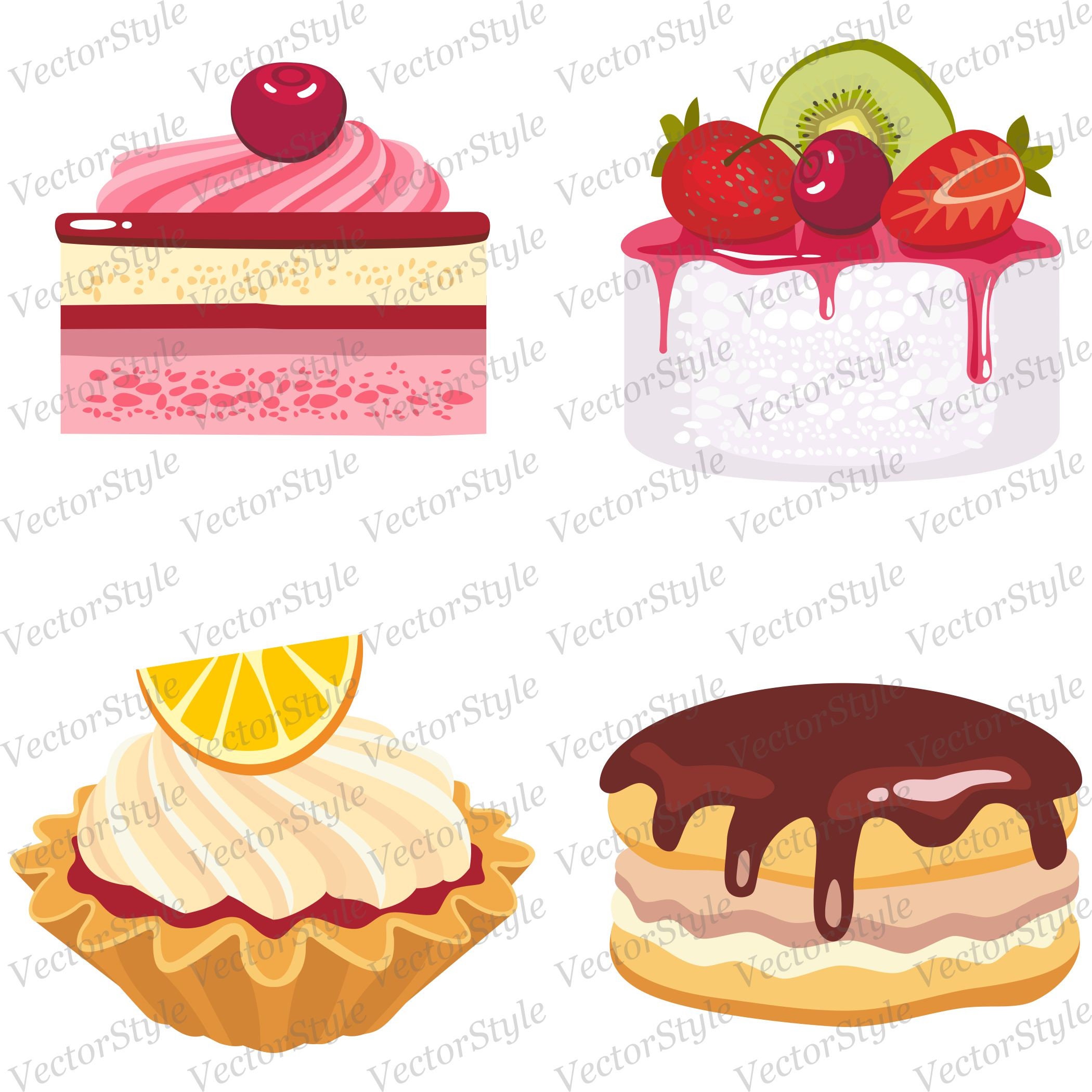 Food Clipart Icecream Clip Bakery Logo Scrapbook Desserts Clipart ...