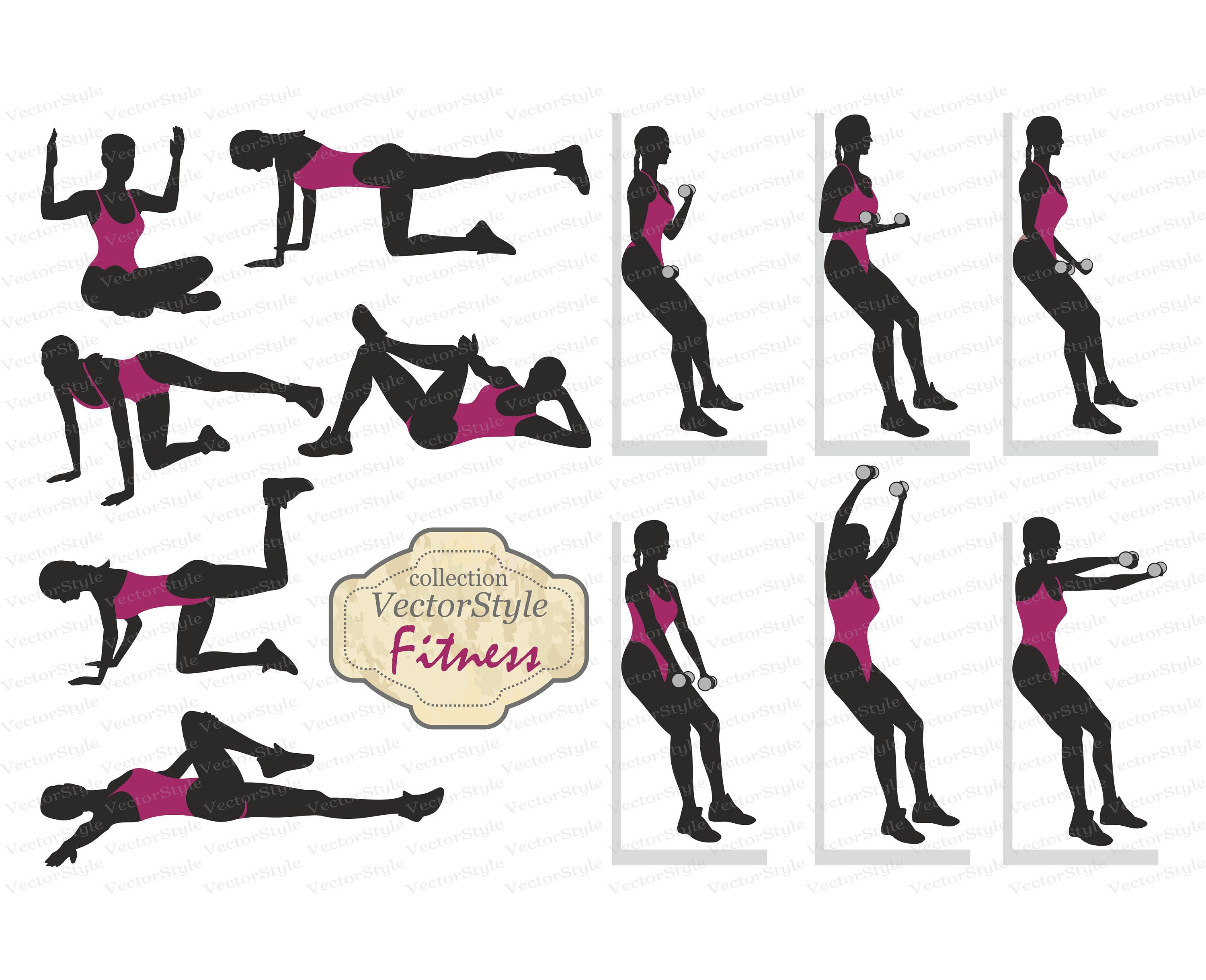 Sport Woman Svg Workout Svg Gym Svg Working Out Svg Fitness - Etsy