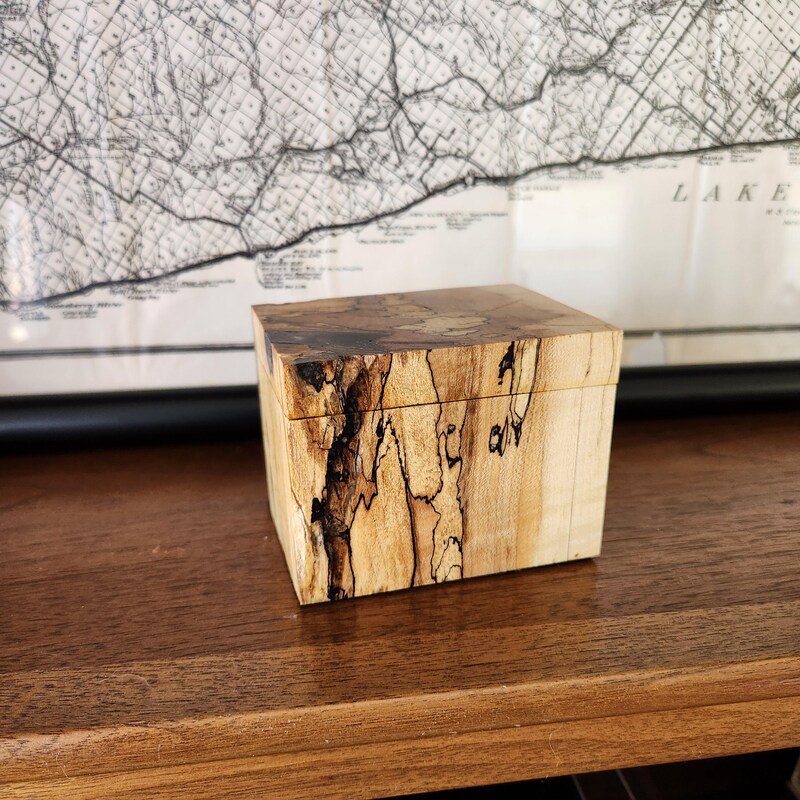 Maple Wood Box - Etsy UK