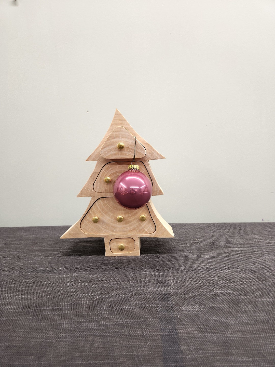 Christmas Tree Bandsaw Box - Etsy