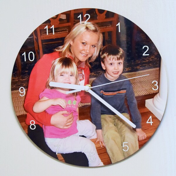 Custom Photo Clock - Etsy