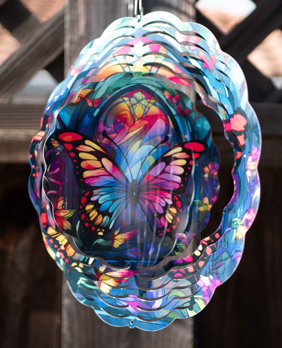 Colorful Wind Spinner - Etsy