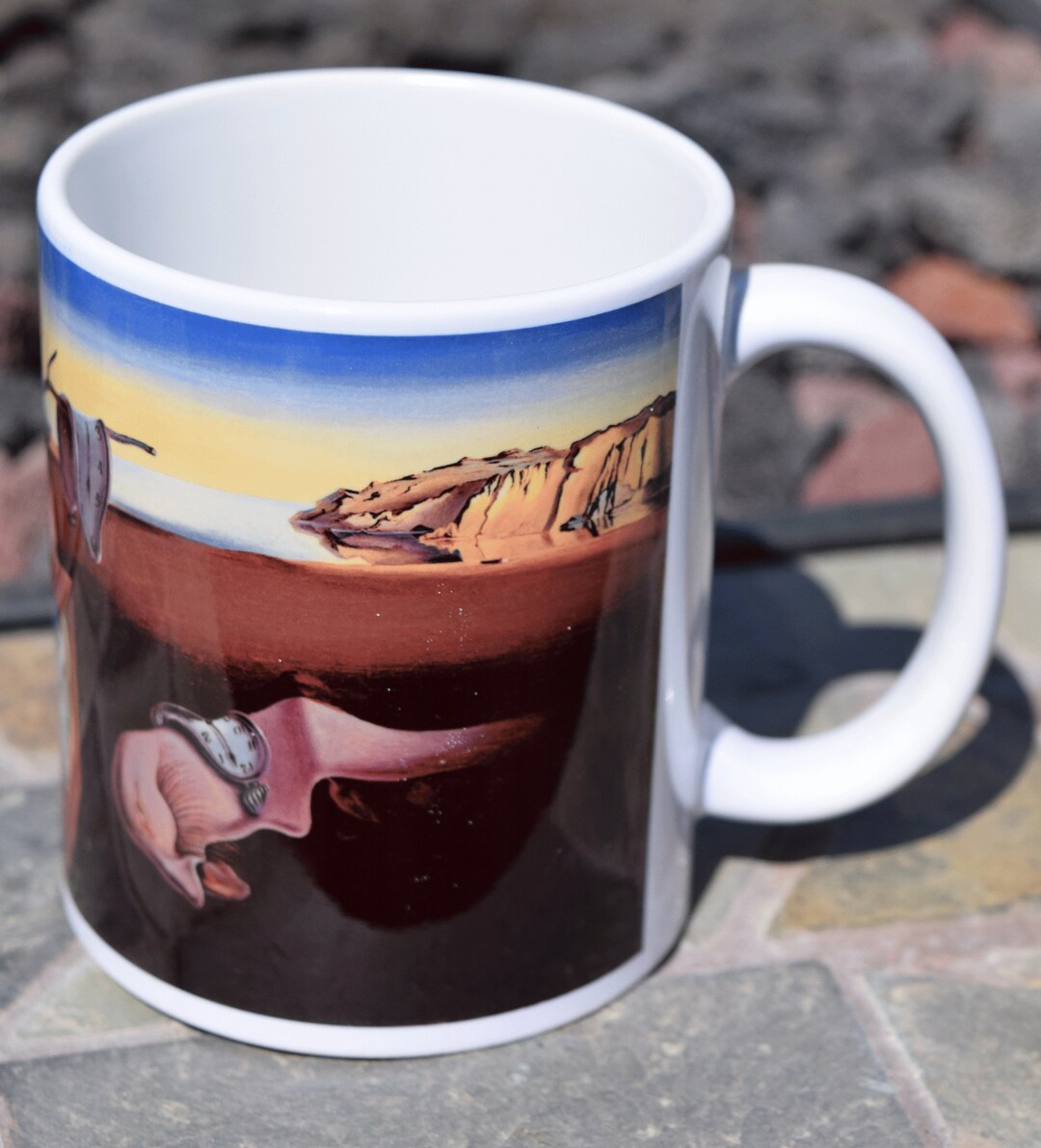 Salvador Dali's "the Persistence of Memory" Mug - Etsy