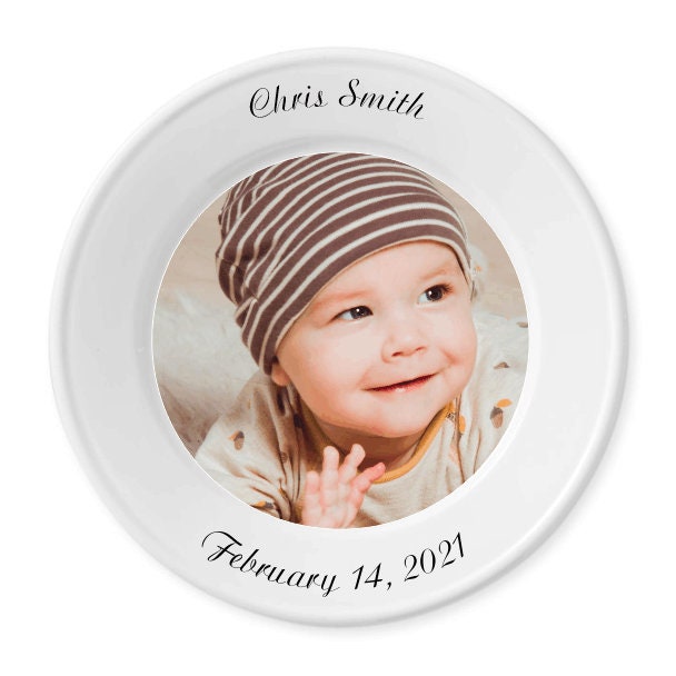 Custom Ceramic Photo Plate - Etsy