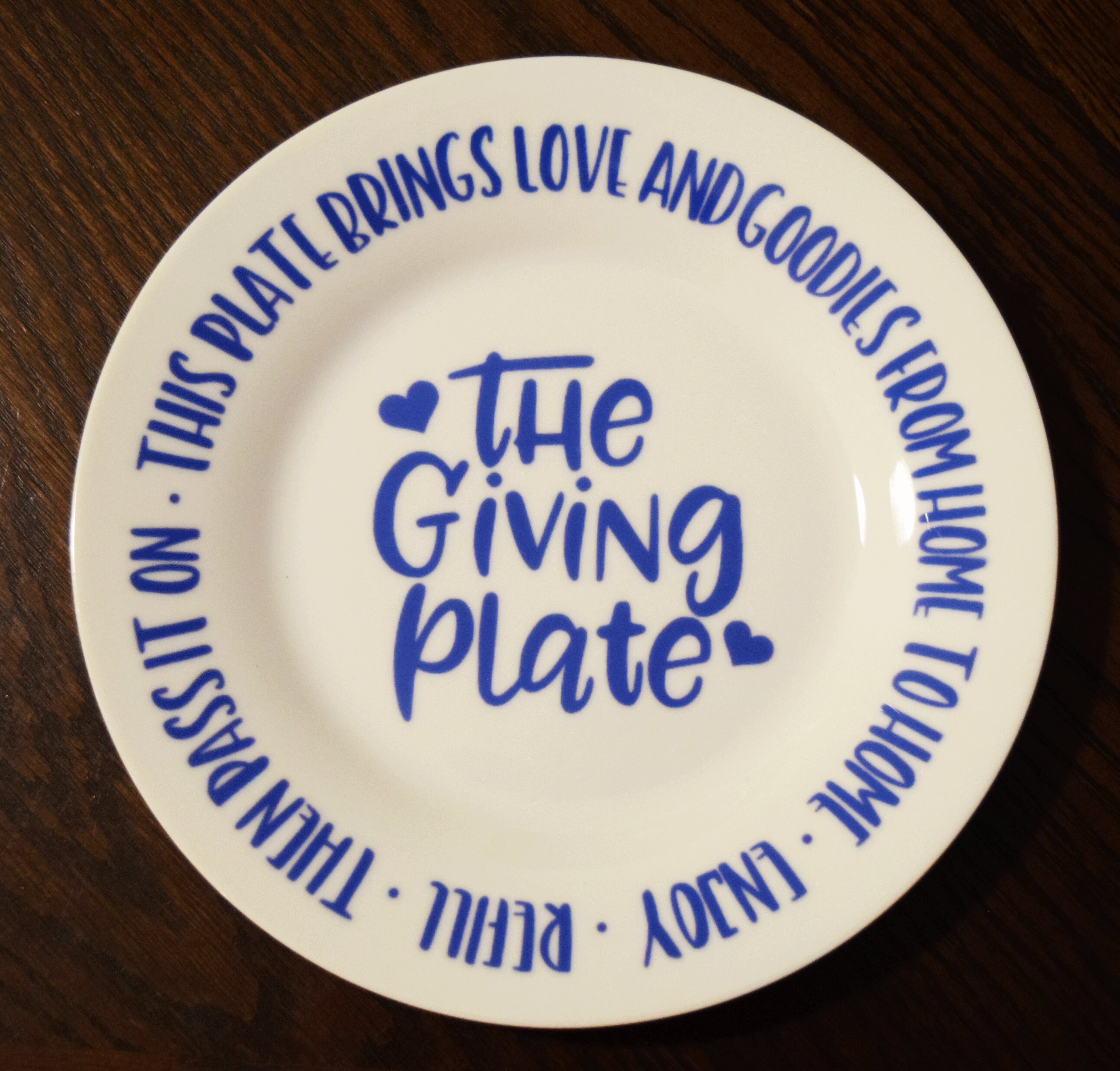 Custom Ceramic Photo Plate - Etsy