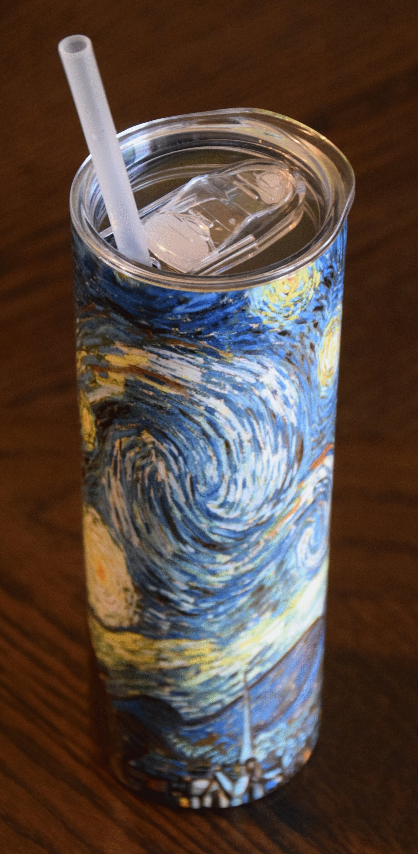 Starry Night Skinny Tumbler - Etsy