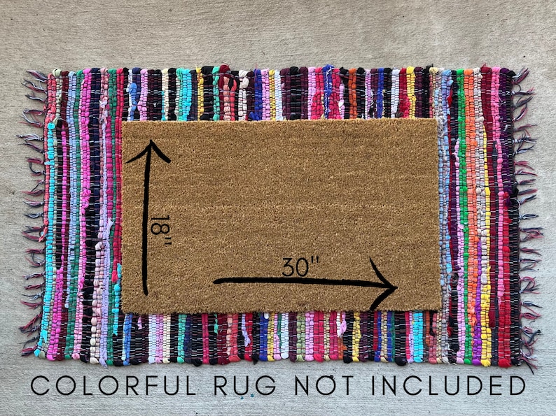 This is Our Happy Place Doormat | Personalized Doormat | Gift Ideas ...