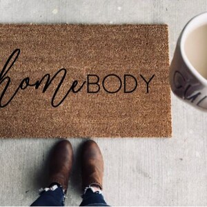 Homebody Welcome Mat Doormat Housewarming Gift Gift | Etsy