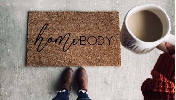 Homebody Welcome Mat Doormat Housewarming Gift Gift | Etsy