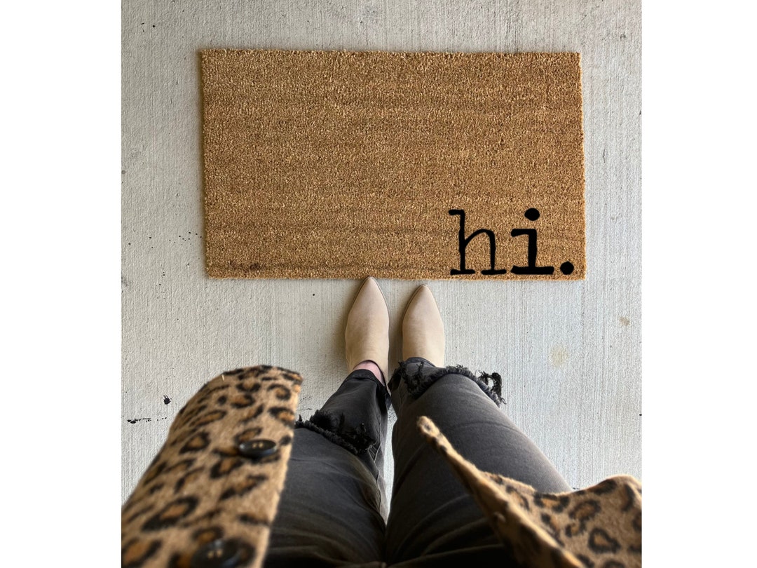 Hi | Welcome Mat | Hello | Doormat | Gift Ideas | Coir | Welcome ...
