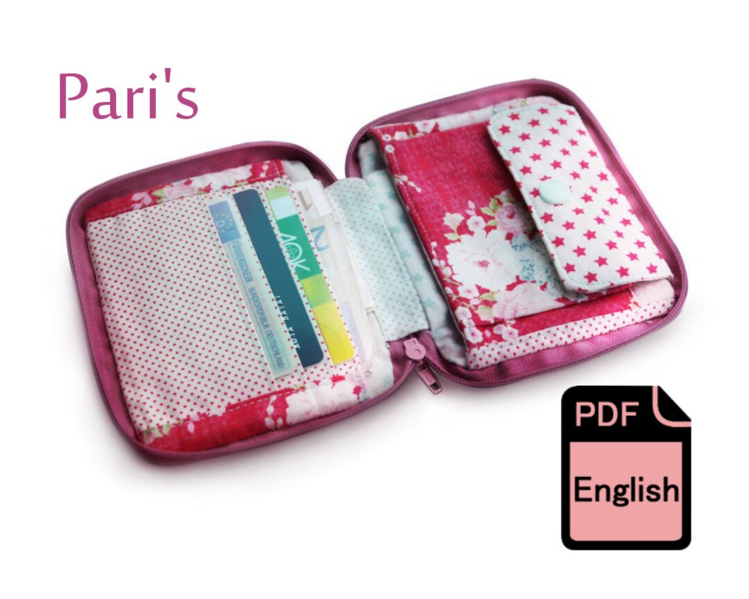 Ebook Purse Pari's Sewing Tutorial and Cut Patterns - Etsy