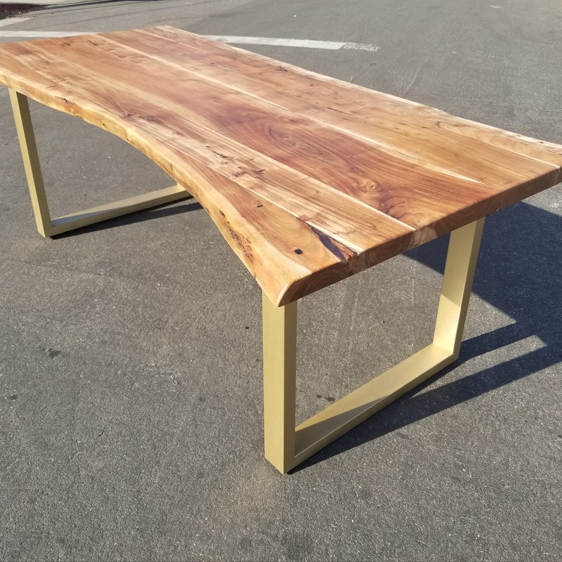 Live Edge Table Legs - Etsy