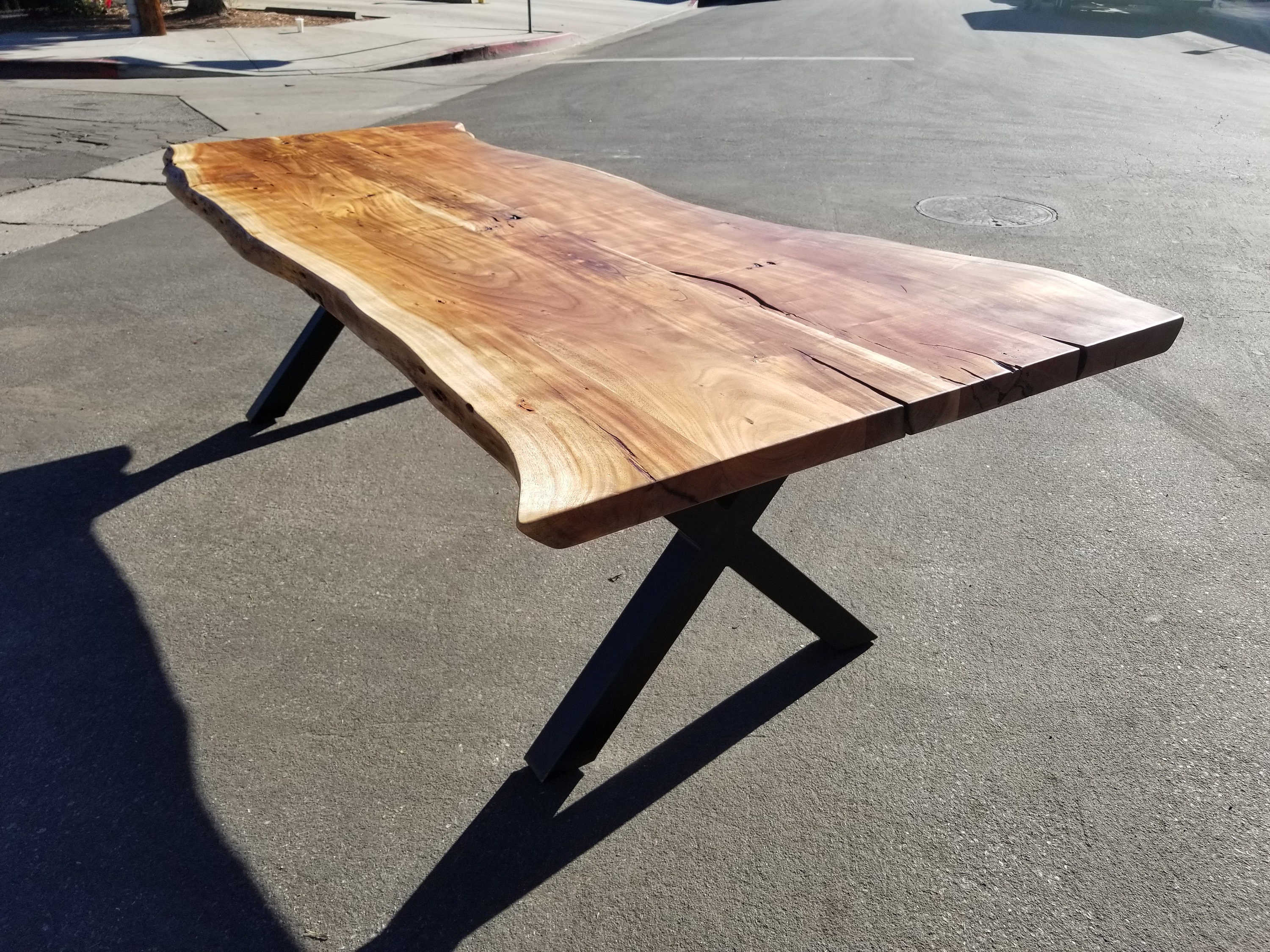 New 108l Live Edge rustic Style Acacia - Etsy