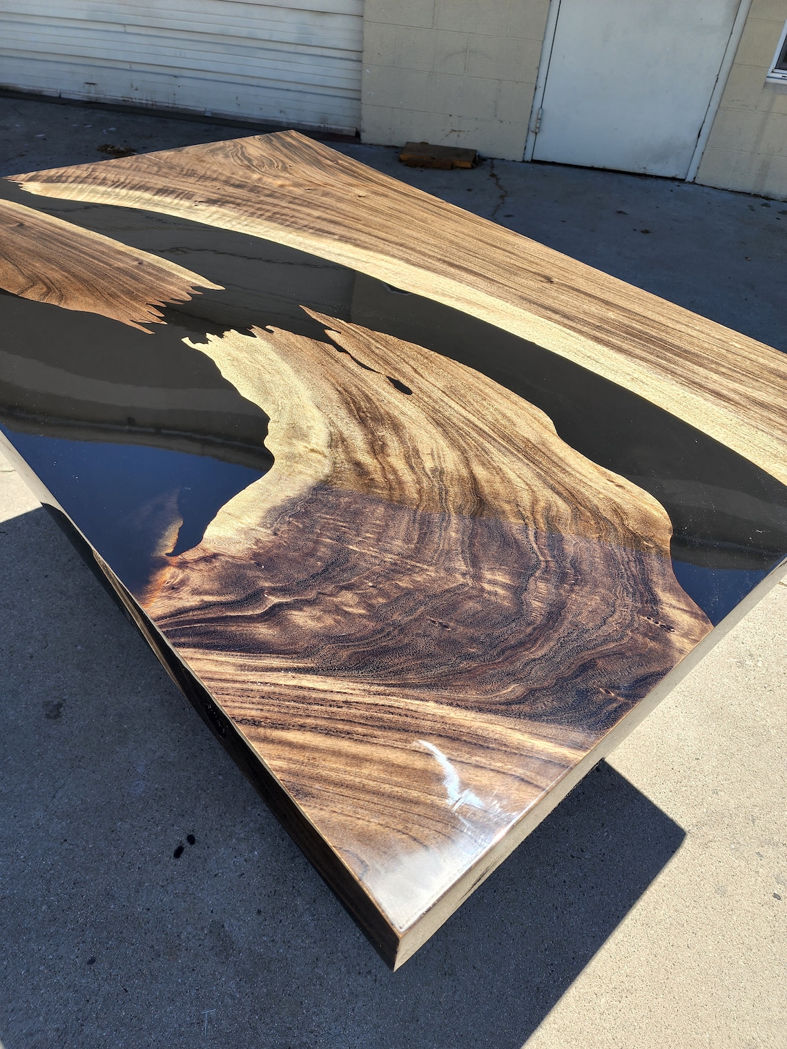 Made to Order, Black Resin Table (sold, Inquire for Custom Order) - Etsy