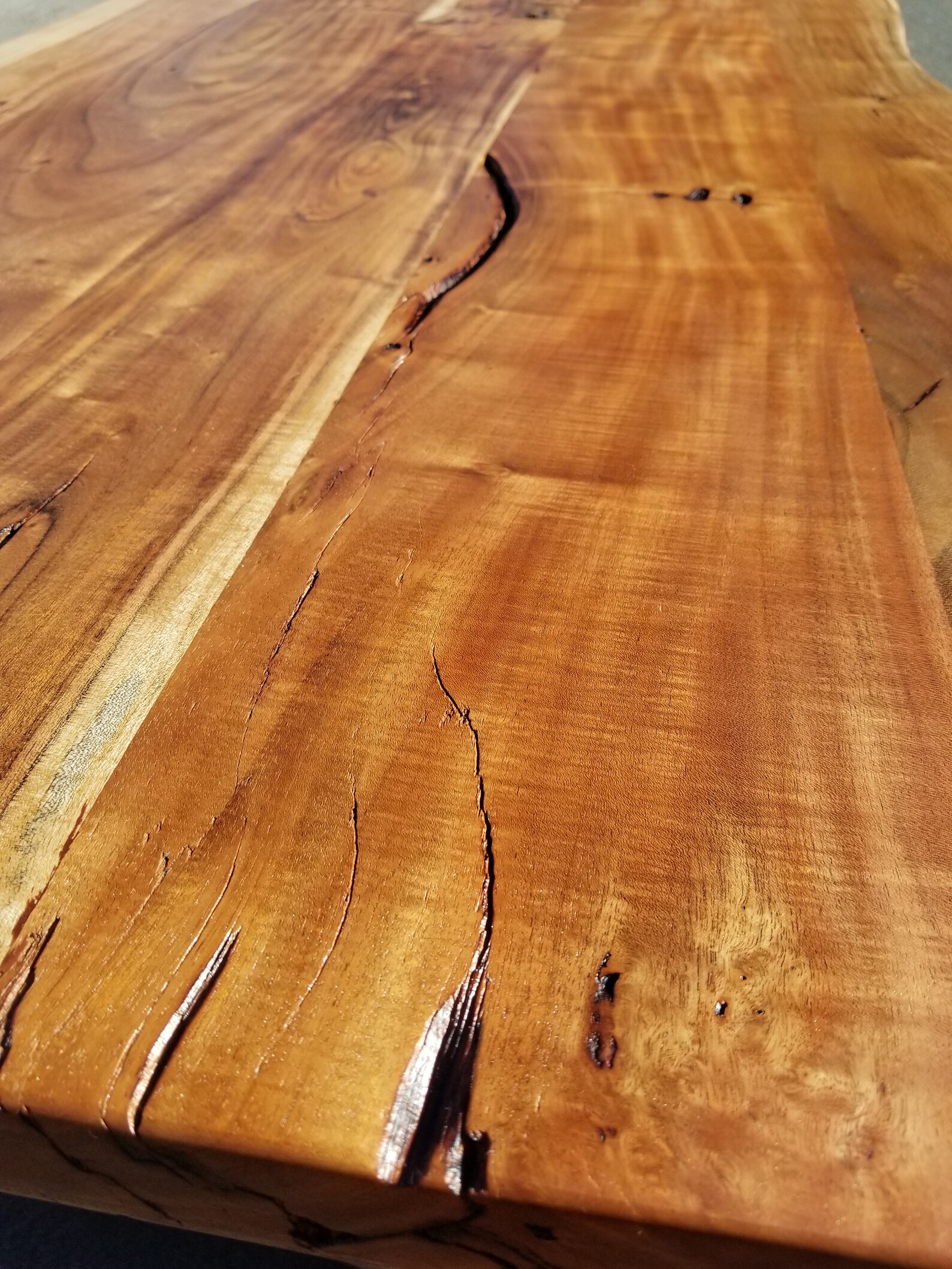 New 108l Live Edge rustic Style Acacia - Etsy