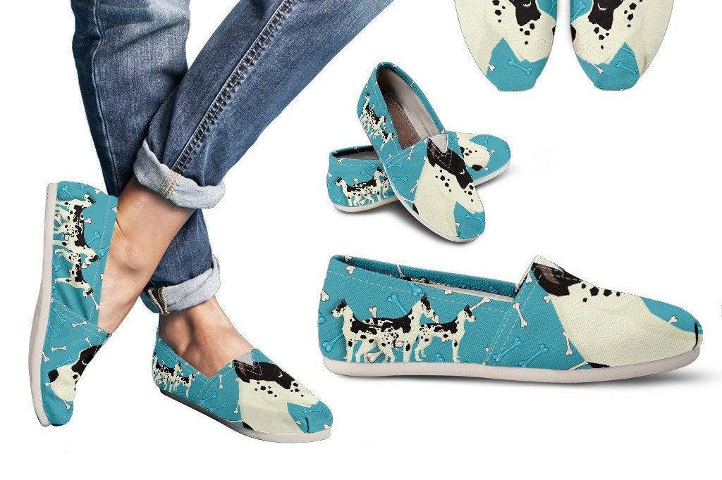Great Dane Casual Walking Shoes Great Dane Gifts Shoes for - Etsy