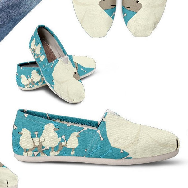 Poodle Casual Walking Shoes Poodle Gifts Shoes for Poodle - Etsy