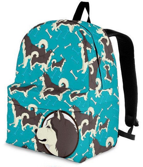 Alaskan Malamute Gifts Malamute Backpack Backpack for - Etsy UK