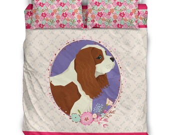 Cavalier King Charles Bedding - Etsy