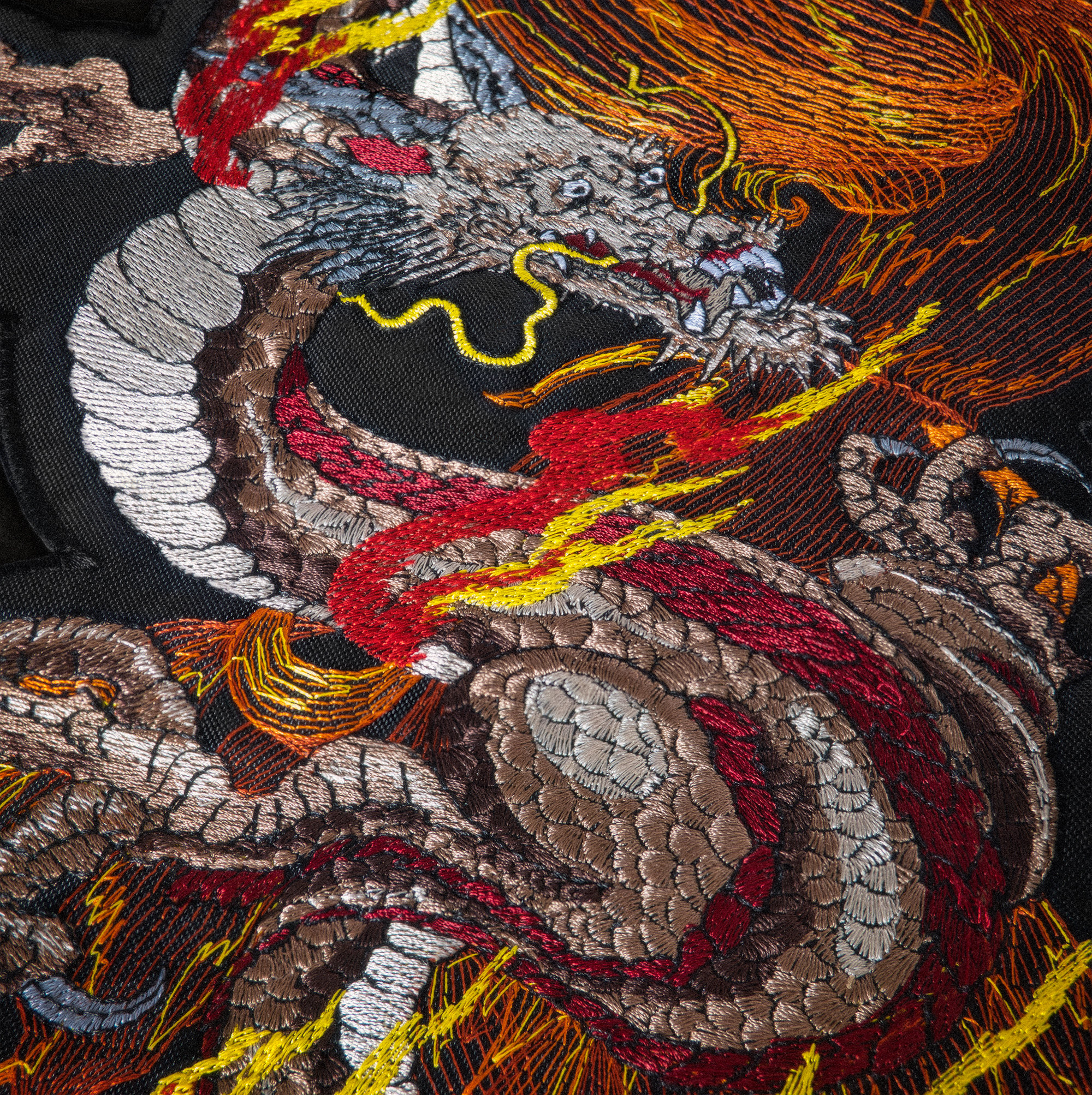 Dragon & Phoenix Back Patch Embroidered Large Patches for | Etsy