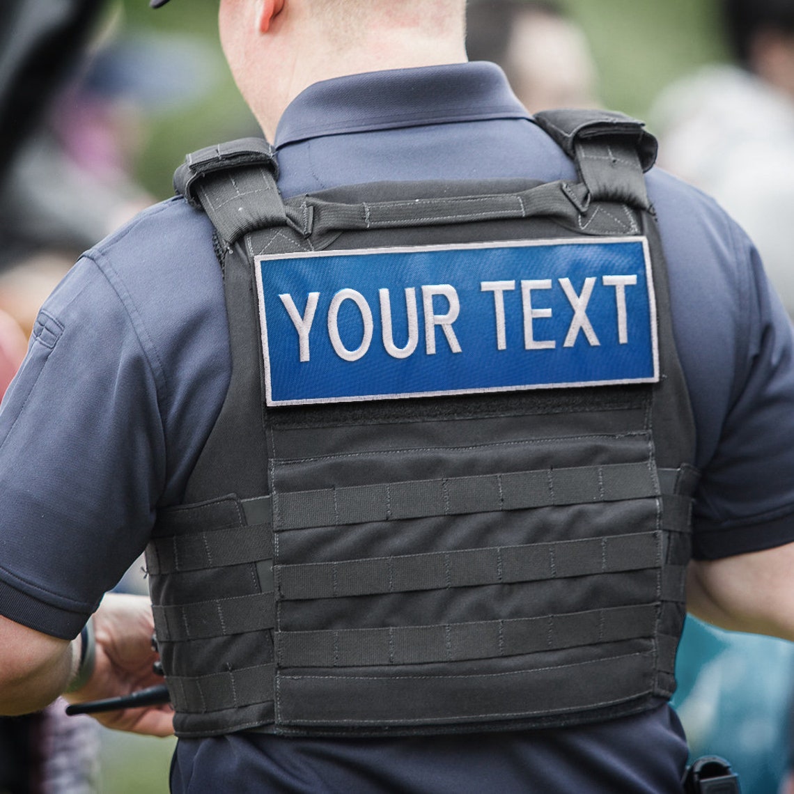 Custom Back Patch Tactical Vest Security Paramedic Military - Etsy