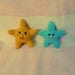 Mini Star Fish Stuffed Toy Amigurumi Kawaii Styled Crocheted Toy Plush ...