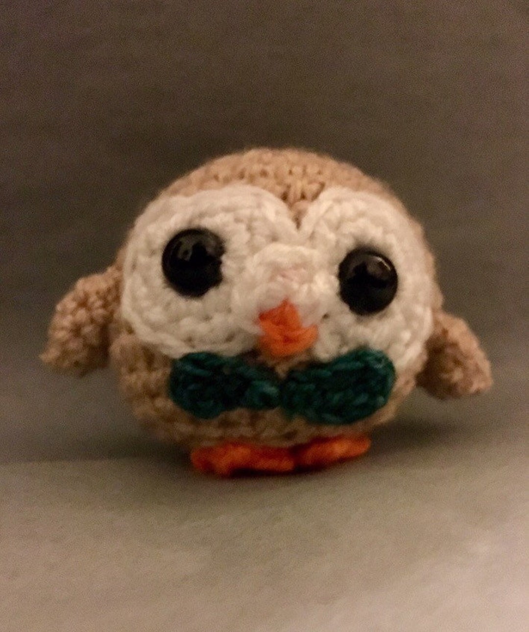 Rowlet the Owl/ Mini Rowlet the Owl Crocheted Stuffed Toy/amigurumi ...