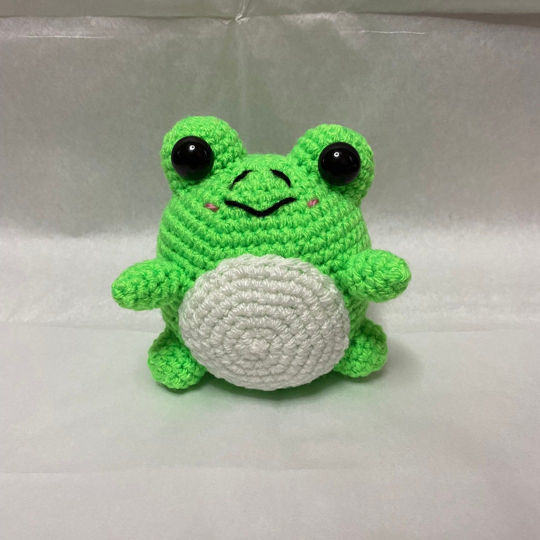 Small Frog/ Small Frog Stuffed Toy/small Frog Crocheted Stuffed Toy ...