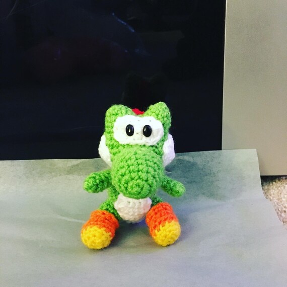 Mini/Small Yoshi Stuffed Toy/Yoshi Crocheted Stuffed | Etsy