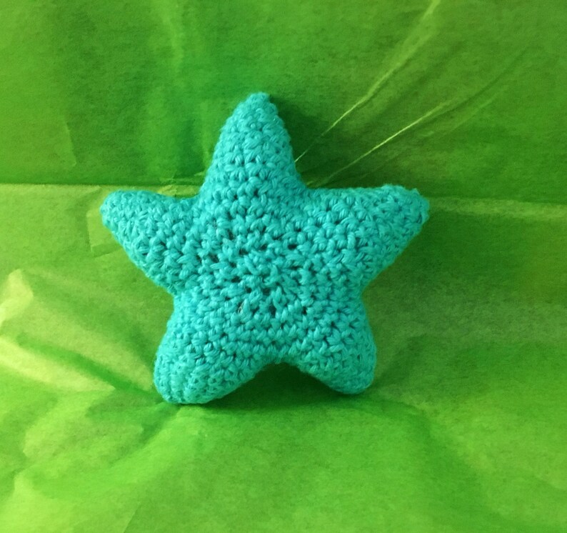 Mini Star Fish Stuffed Toy Amigurumi Kawaii Styled Crocheted - Etsy