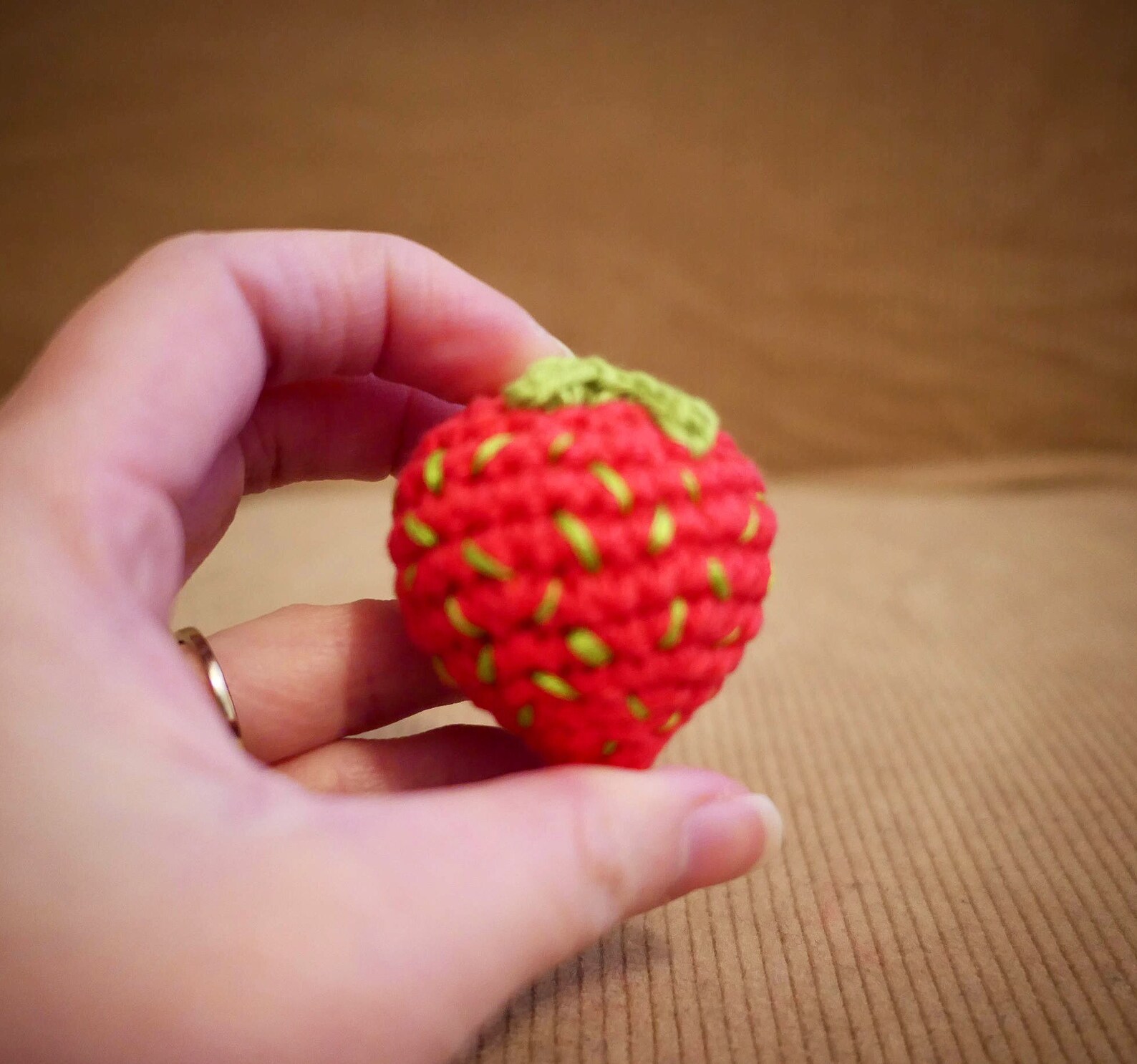 Mini Strawberry / Crochet Mini Strawberry / Amigurumi / Kawaii - Etsy