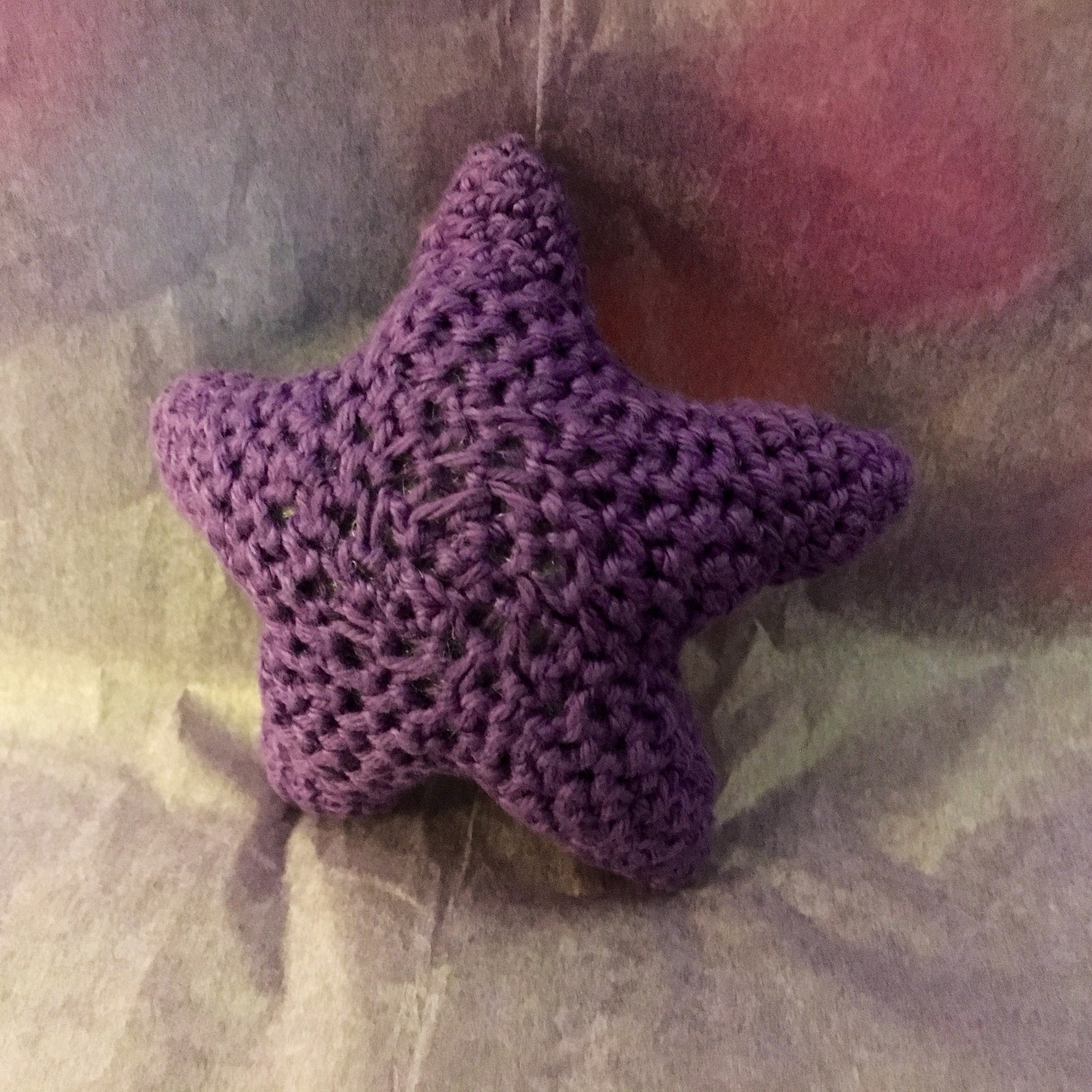 Mini Star Fish Stuffed Toy Amigurumi Kawaii Styled Crocheted | Etsy