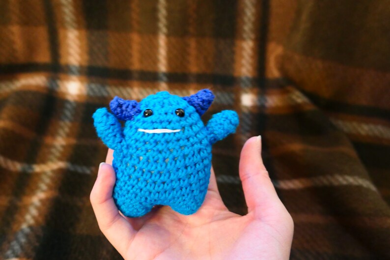 Mini Monster Stuffed Toy Amigurumi Kawaii Styled Choose Your | Etsy