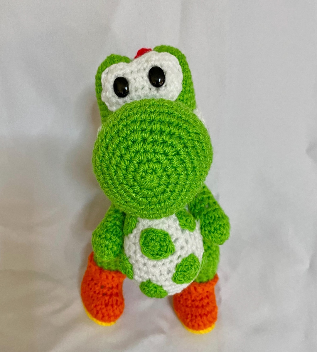 A Yoshi With a Egg Stuffed Toy/yoshi With a Egg Crocheted Stuffed Toy ...