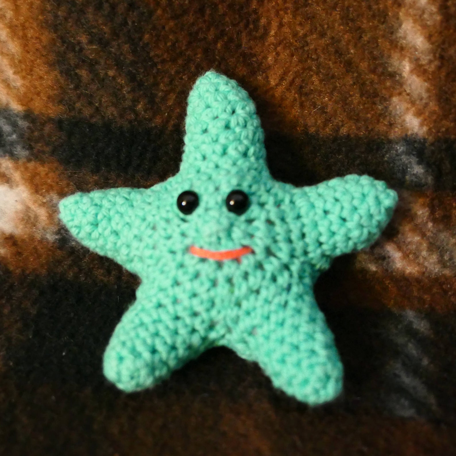 Mini Star Fish Stuffed Toy Amigurumi Kawaii Styled Crocheted | Etsy
