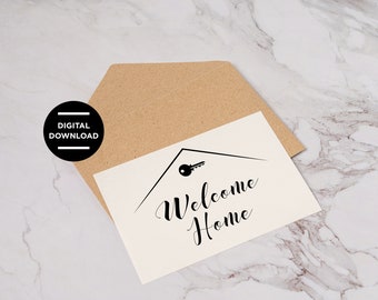 Welcome Home Card | Etsy