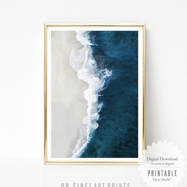 Ocean Print - Etsy