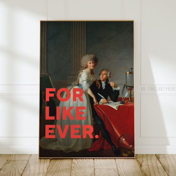 For Like Ever Print - Etsy
