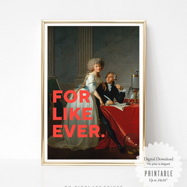 For Like Ever Print - Etsy
