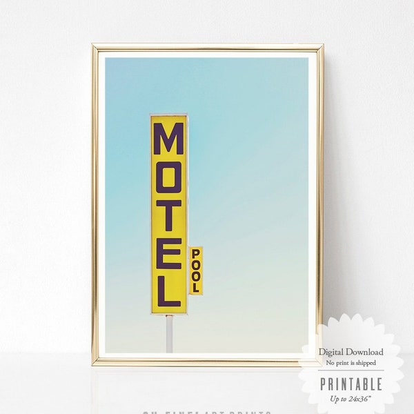 Vintage Motel Sign - Etsy