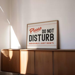 Do Not Disturb Sign Office Decor, PRINTABLE Desk or Cubicle Art for Men ...